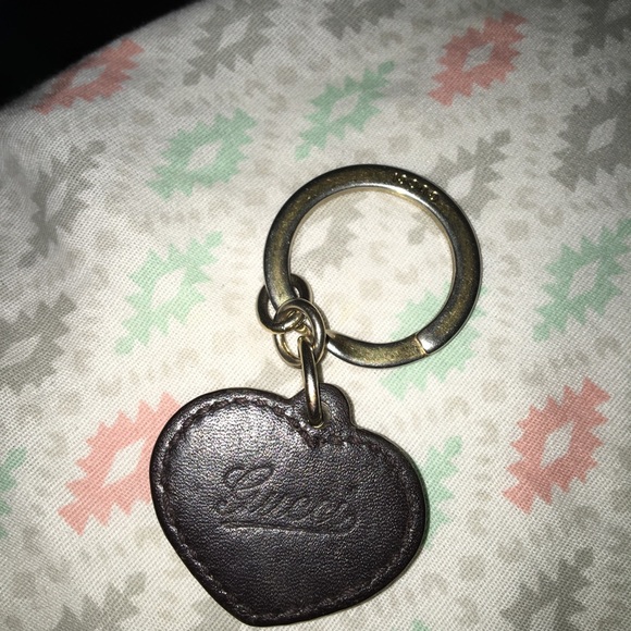 Gucci | Other | Authentic Gucci Heart Interlock Keychain | Poshmark